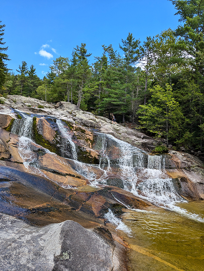 Forget the hotel pool &ndash; Step Falls Preserve offers a natural jacuzzi experience that'll wash away those long hours on the road.