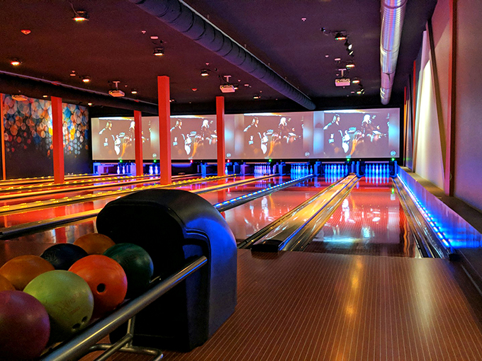 Lights, camera, action! Stowe Bowl's lanes are so sleek, you'll feel like a bowling star in your own sports movie.