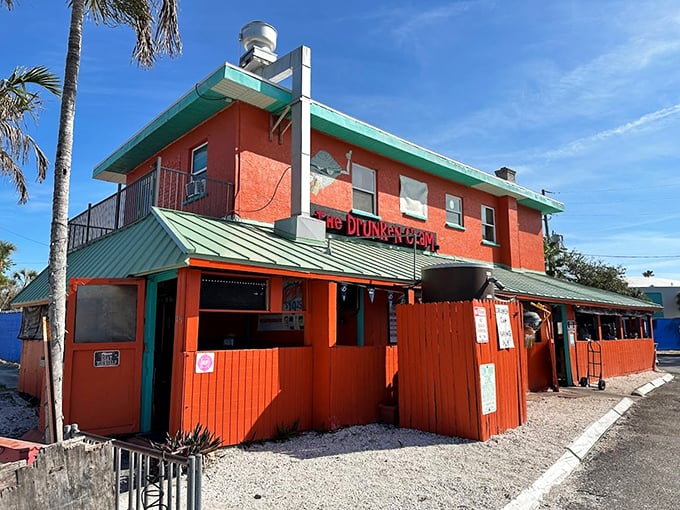 Orange you glad you came to The Drunken Clam? This vibrant bar is serving up Florida sunshine, one drink at a time.