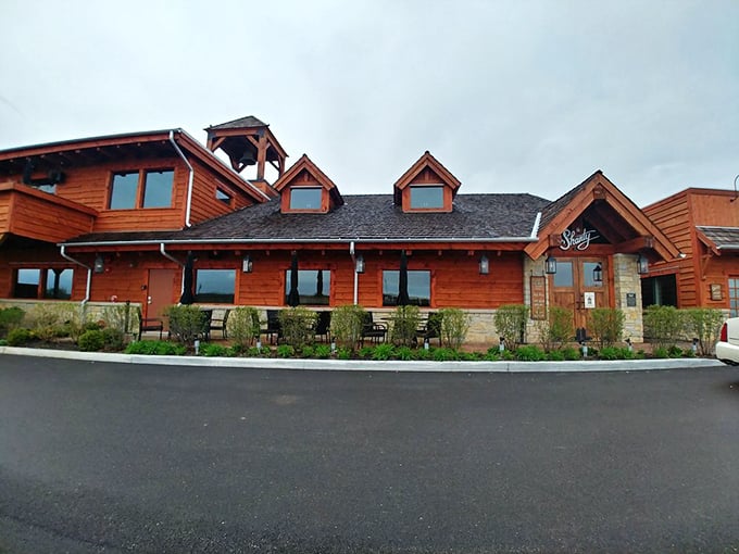 Timber and trout in perfect harmony. Step into this wooden wonderland for a taste of coastal cuisine with a Midwestern twist.