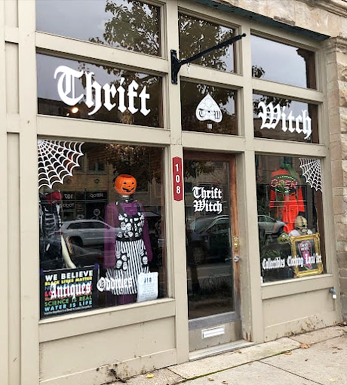 Cruise into the occult! It's a pit stop where you can pick up souvenirs and possibly a new familiar.