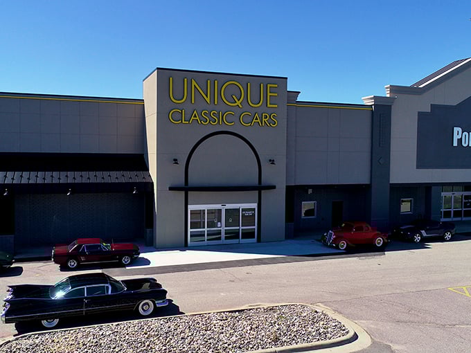 Who needs a souvenir shop when you can bring home a piece of automotive history? Just don't tell your accountant!