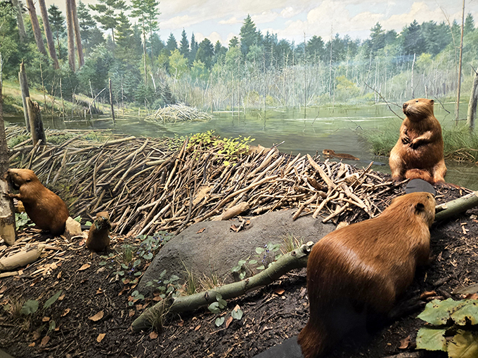 Dam, that's impressive! These beavers have engineered a slice of Minnesota wilderness that would make any contractor jealous.