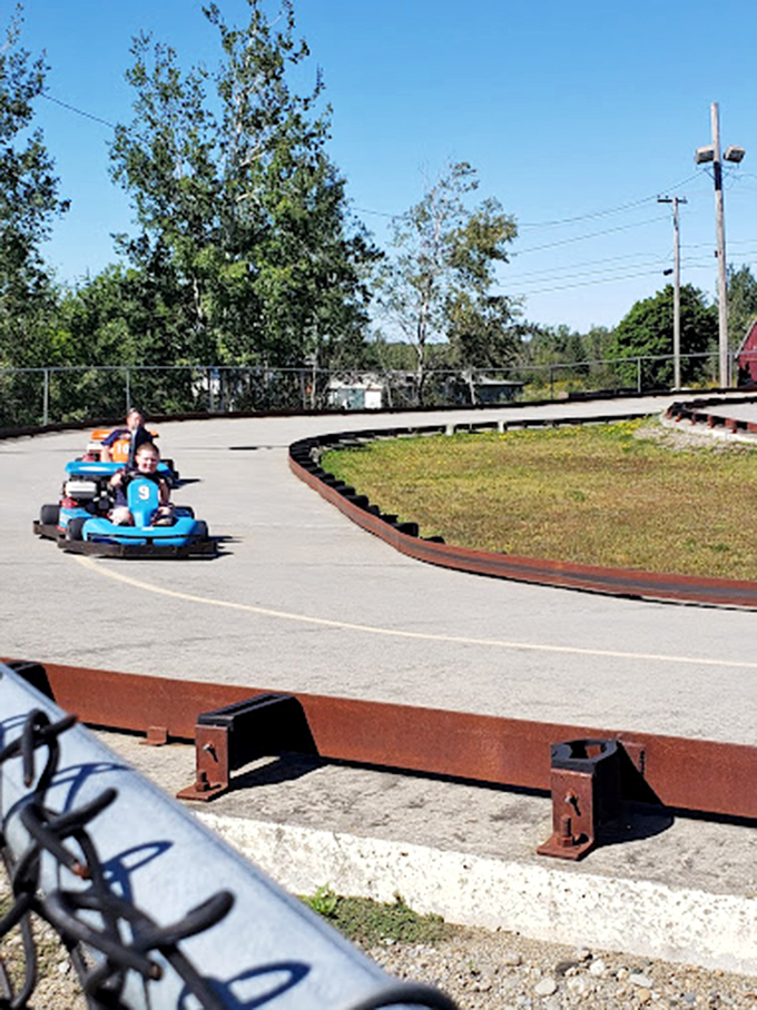 The calm before the storm. These racers are poised to unleash their inner Speed Racer. Go, Speed Racer, go!