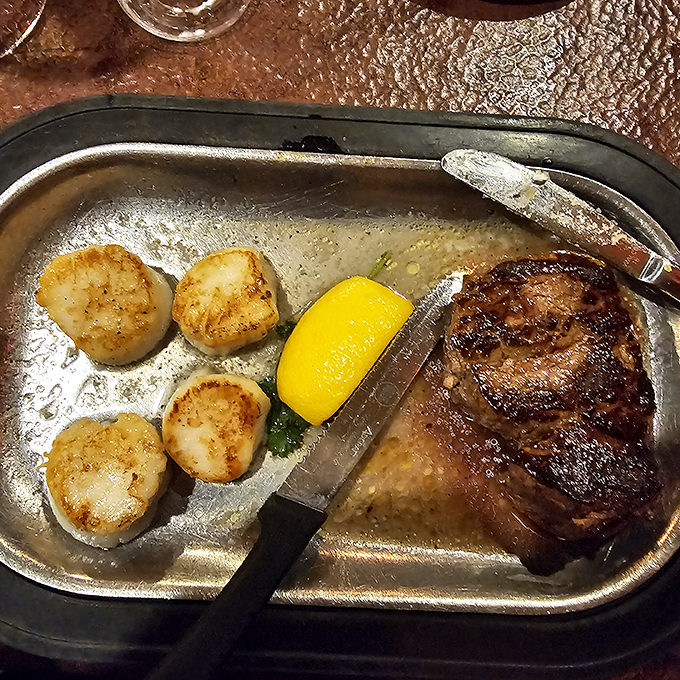 Steak and scallops: where land meets sea in a delicious tango. It's the culinary equivalent of Fred Astaire and Ginger Rogers &ndash; pure elegance on a plate.