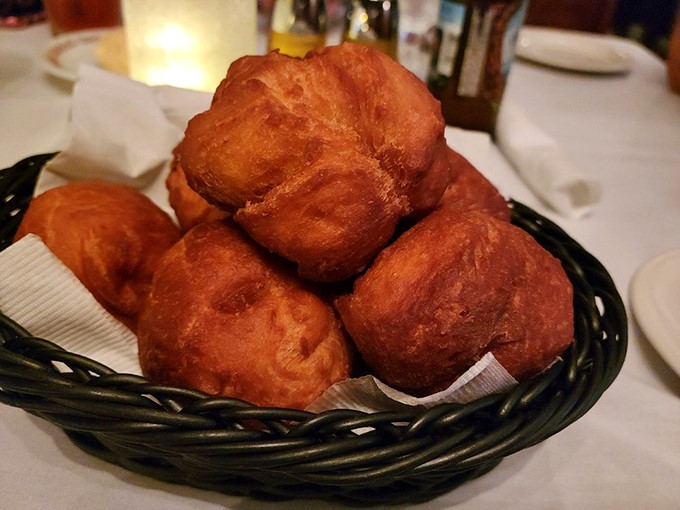 These puffed fritters are like edible clouds of joy. Crispy on the outside, fluffy on the inside &ndash; it's carb heaven!