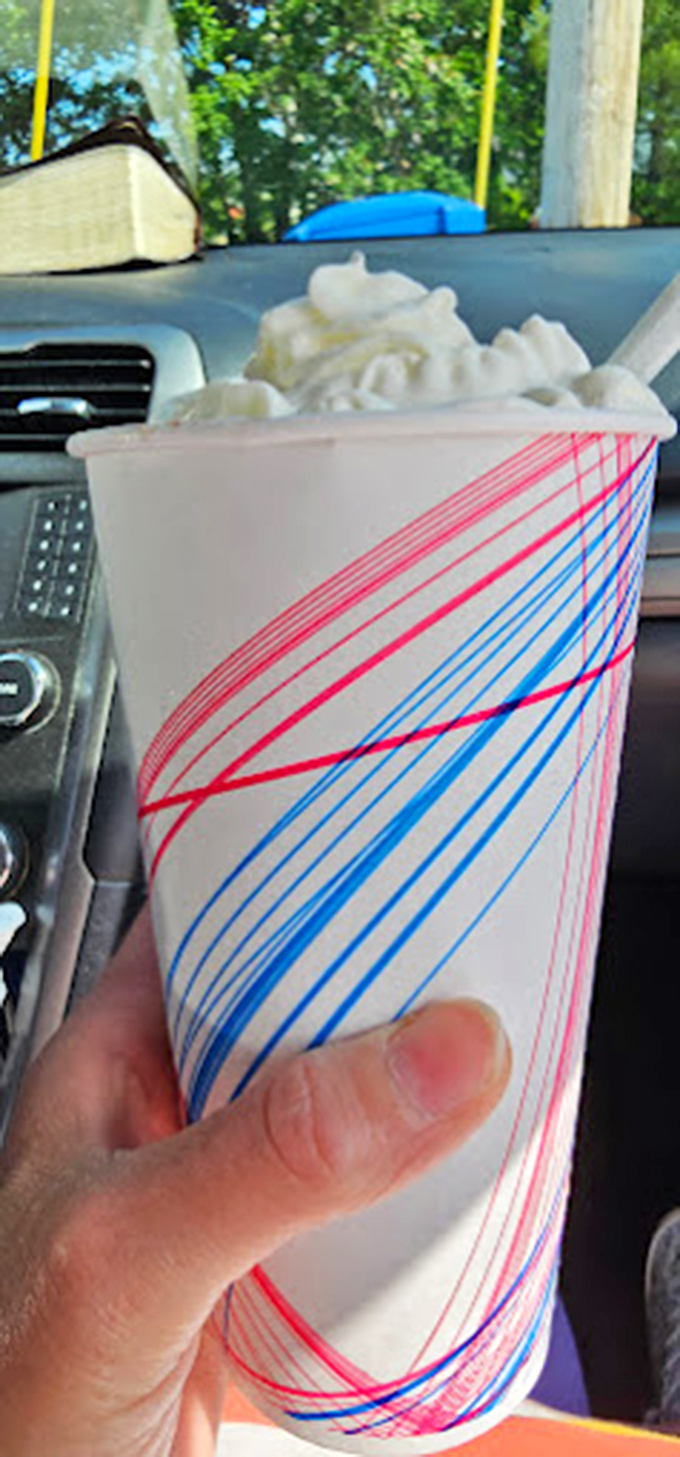 Creamy clouds in a cup, topped with ruby red cherries. It's like eating a summer sunset, only sweeter.