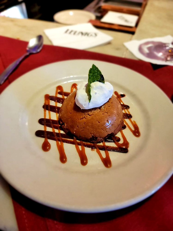 Peanut butter pie that's smoother than a Barry White song. Resistance is futile, just grab a fork and dive in.