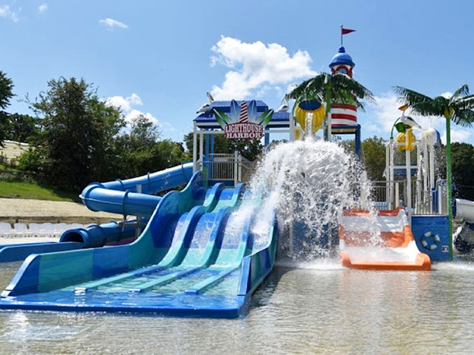 Splash Mountain, eat your heart out! This water wonderland is cooler than the other side of the pillow.