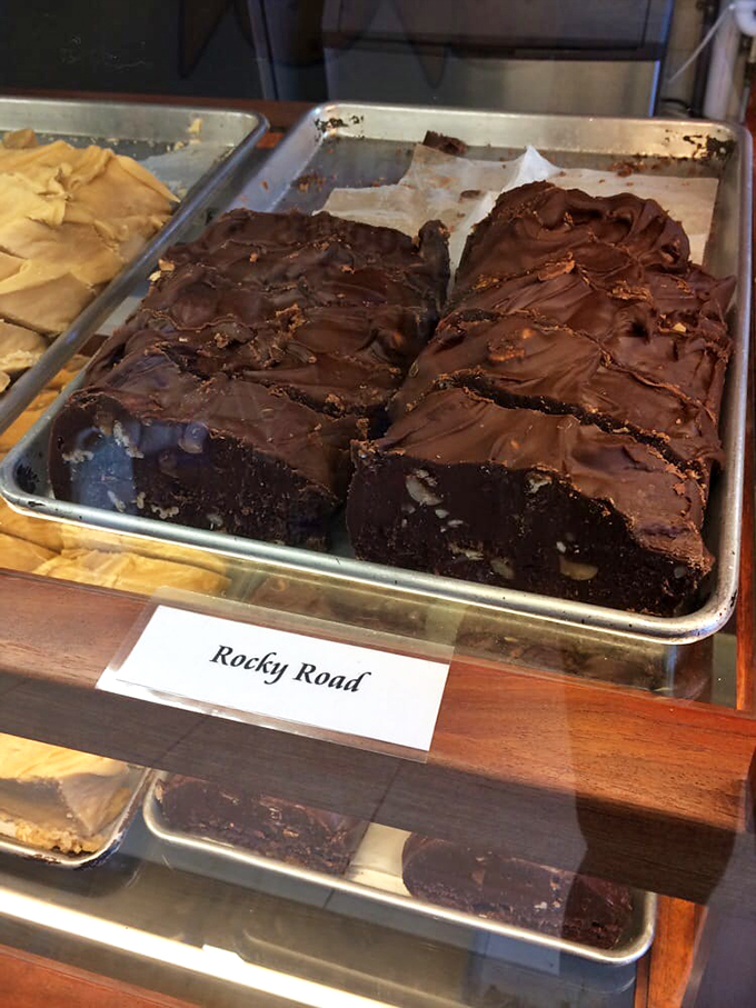 Rocky Road ahead! But this is one traffic jam you'll be happy to get stuck in. Chocolate lovers, prepare for nirvana.