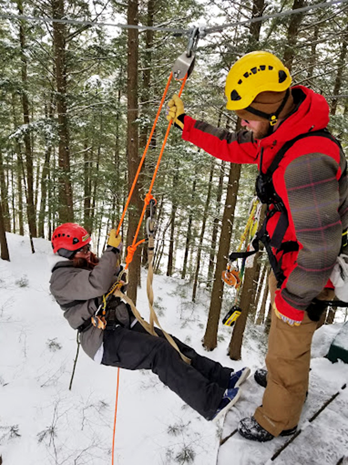 Meet your aerial sherpas! These guides are part acrobat, part comedian, and all heart. They'll have you swinging with confidence in no time.