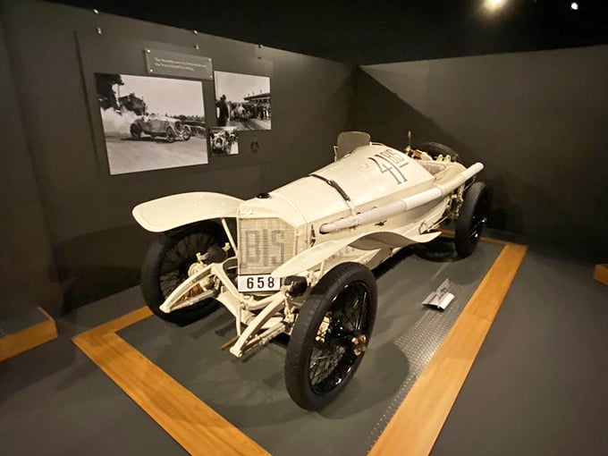 The Silver Arrow that shot through history! This Mercedes looks fast even standing still &ndash; it's the Usain Bolt of the automotive world.