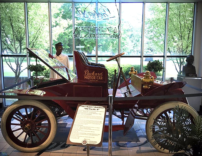 Meet the great-granddaddy of modern cars. This 1909 Model F Runabout proves that even a century ago, Packard knew how to turn heads and break hearts.
