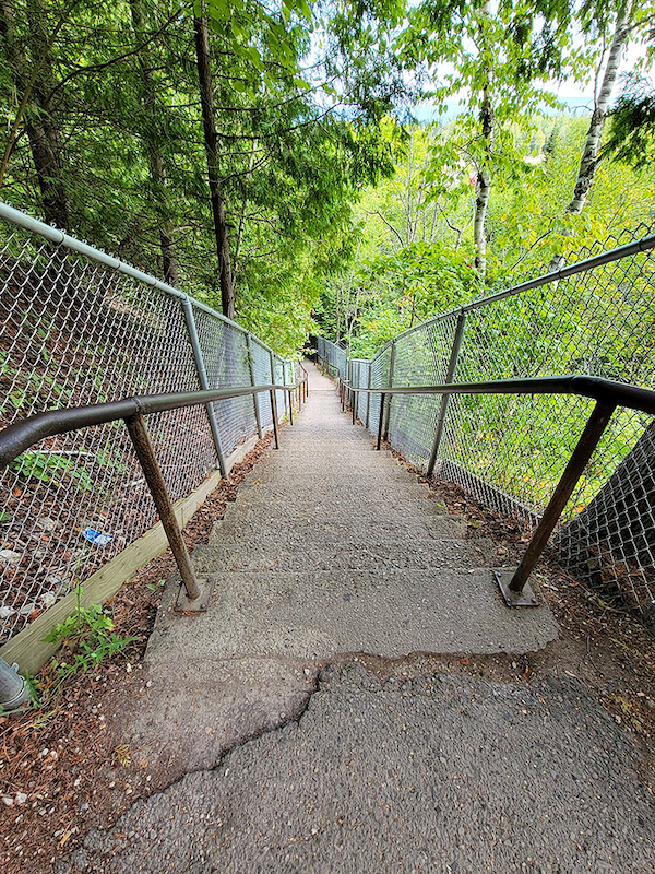 "Stairmaster with a view? Sign me up!" Each step brings you closer to the clouds and farther from your comfort zone.