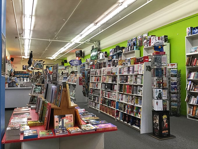 From Marvel to manga, Vault of Midnight's shelves are a United Nations of nerddom. Diplomatic immunity not included.