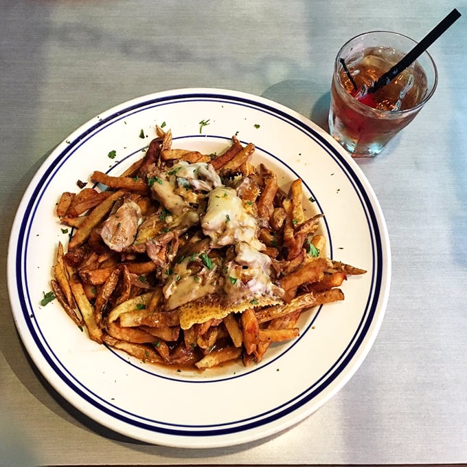 Duck, duck, poutine! This Canadian-inspired dish gets a Midwest makeover that'll have you waddling out with a smile.
