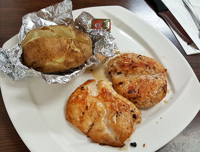 Who needs a white tablecloth when you've got a plate this good? Simple, satisfying, and straight from the griddle to your happy place.