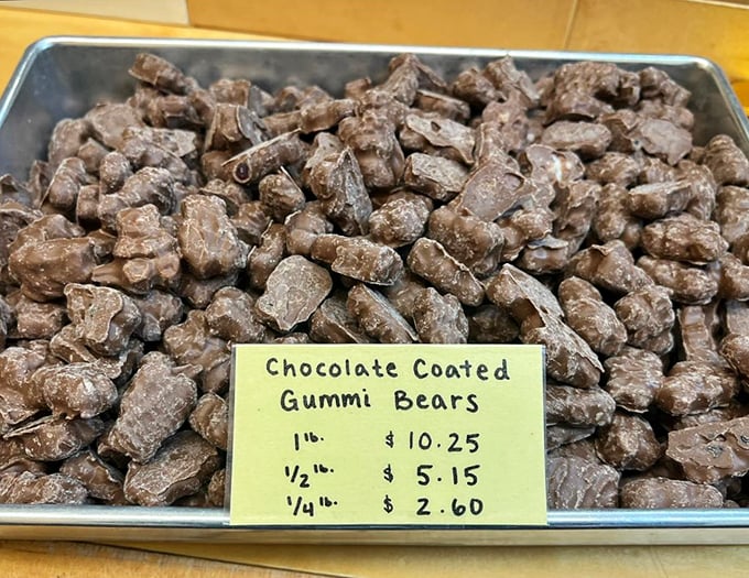 Chocolate-covered gummy bears: Because sometimes you need a bear hug for your taste buds. It's a flavor combo that shouldn't work, but oh boy, does it ever!