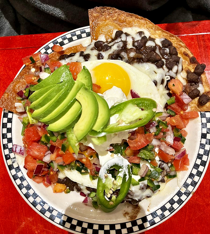 Fiesta on a plate! This colorful creation is like a Mexican vacation for your mouth, no passport required.