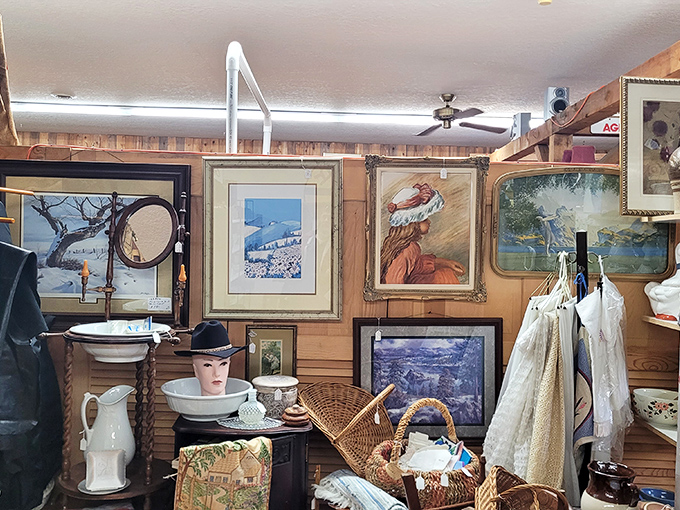 Who needs the Louvre when you've got this eclectic gallery? From pastoral scenes to quirky portraits, there's art for every taste.