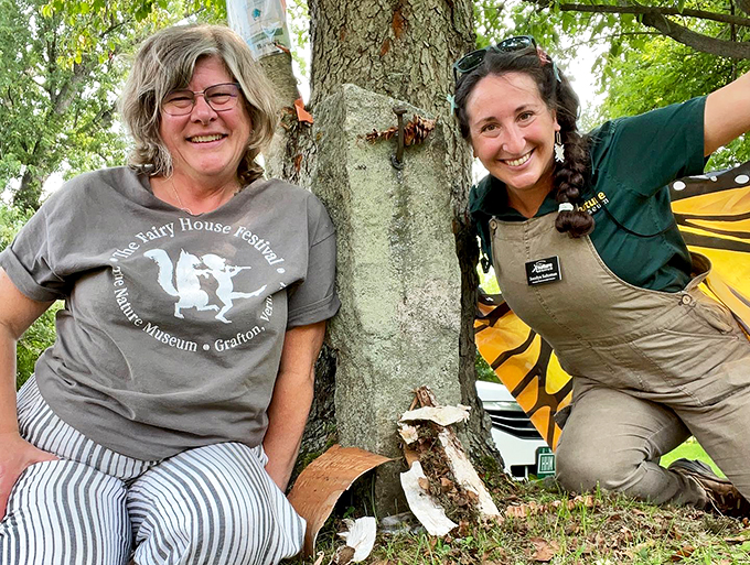 The dynamic duo of discovery! These ladies could make even a rock exciting. Their enthusiasm is more contagious than a yawn in a board meeting.