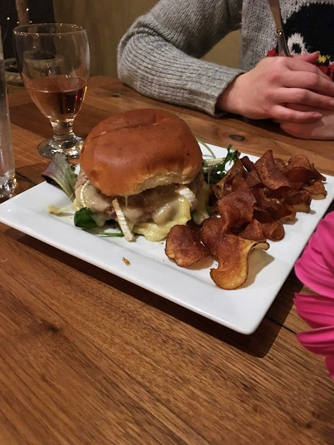 A burger that'll make you forget about beef! This turkey patty is dressed to impress, flanked by crispy potato sidekicks.