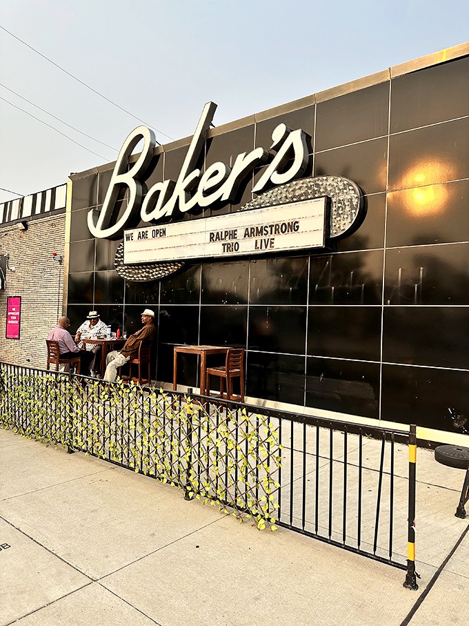 Soul food for your ears! Baker's Keyboard Lounge serves up a perfect blend of mouthwatering tunes and finger-licking good eats.