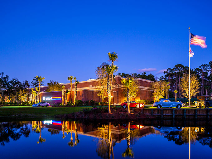 Porsche paradise meets racing heaven. It's like stepping into a German engineer's dream garage.