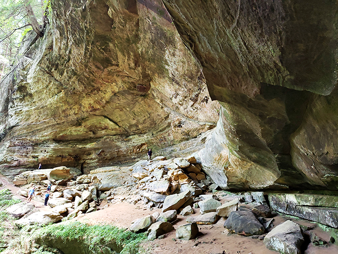 Cantwell Cliffs: Nature's obstacle course. Squeeze through rocky passages and emerge feeling like a geological ninja.