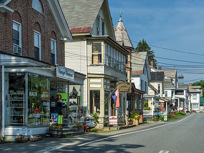 Cruise into Chester: Where even the houses are rock-solid examples of Vermont charm.