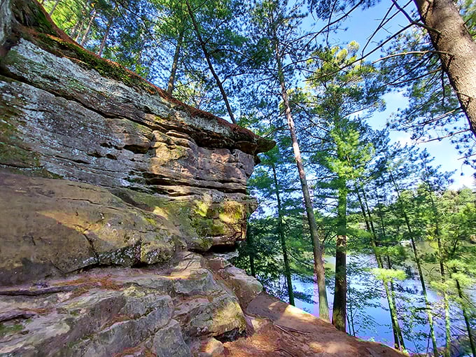 Giant's playground or geological wonder? Massive boulders make you feel like Alice in Quartzite-land.