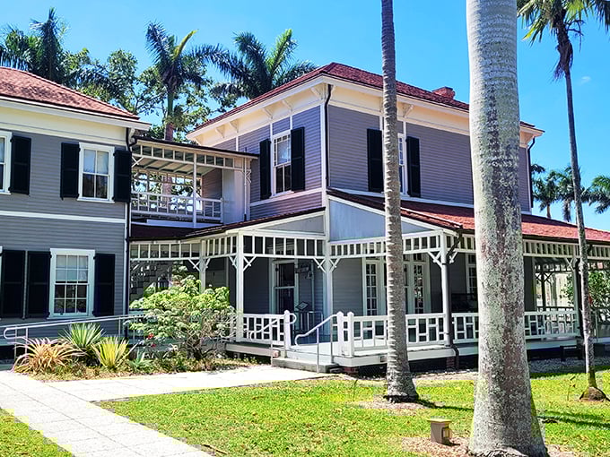 Inventor's paradise meets tropical getaway. It's where light bulbs and palm trees found their perfect match!