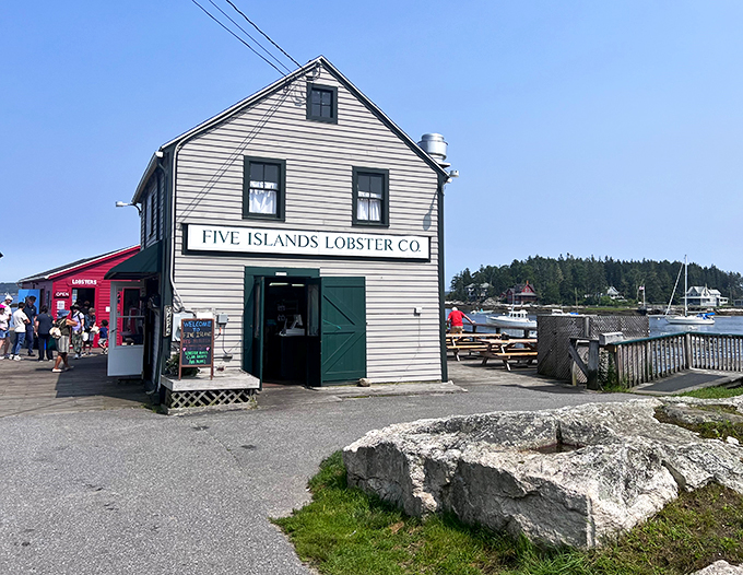 Five Islands Lobster Co.: Where lobsters meet their delicious destiny with a view! This wharf-side wonder serves up seafood and scenery in equal measure.