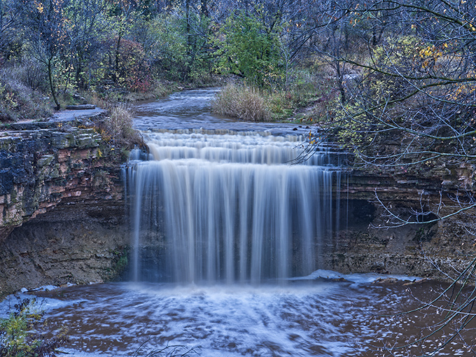 This little waterfall tucked into a neighborhood glen proves that magical places can hide in the most unexpected spots.