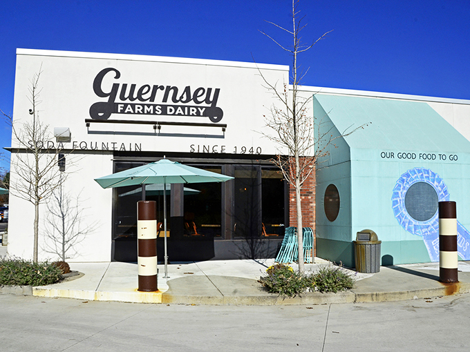 Modern look, old-school shakes: Guernsey's proves you can teach an old cow new tricks.