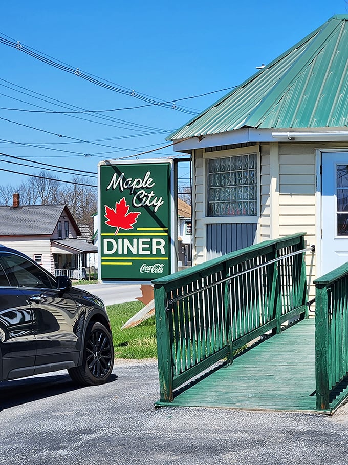 Maple City Diner: Where green means go&hellip; straight for the pancakes! This cheery spot is sweeter than a sugar shack in spring.