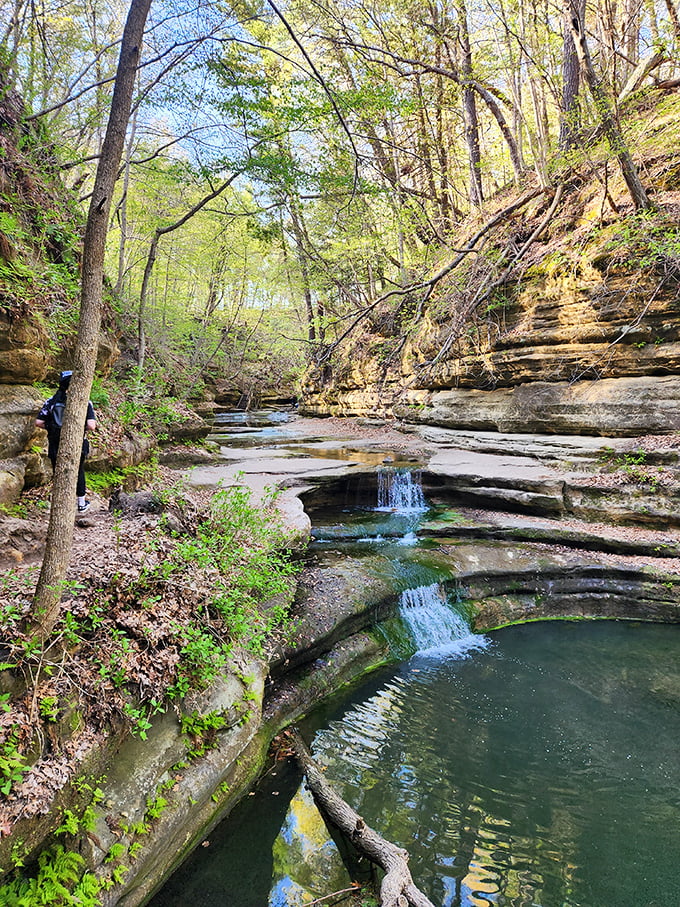 Nature's water park. All the fun, none of the chlorine.
