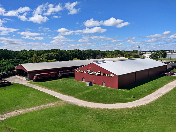All aboard the nostalgia express! This museum's got more locomotives than you can shake a conductor's hat at.
