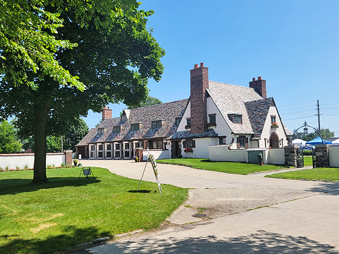 "Packard's playground! Where luxury cars once proved their mettle and test drivers lived out their speed dreams."
