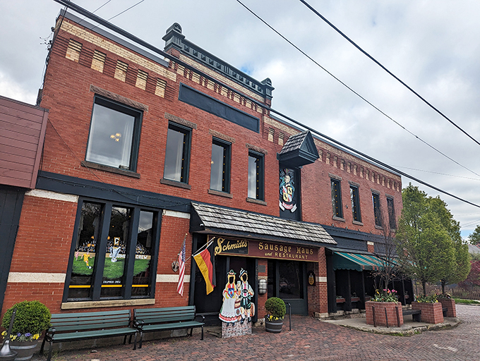 Autobahn your way to flavor town! Schmidt's is the perfect pit stop for a taste of the old country.