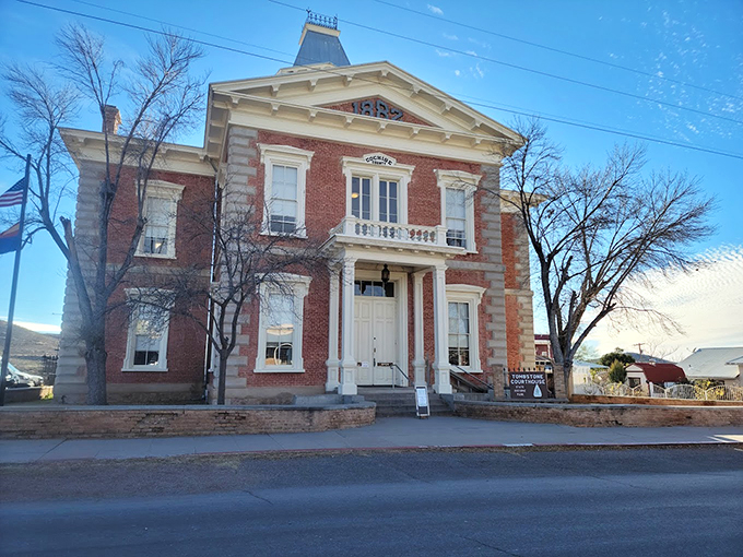 Justice never sleeps at the Tombstone Courthouse. Wyatt Earp's spirit might be long gone, but his legend lives on!