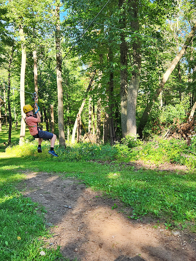 Nighttime ziplining: Because why limit your aerial adventures to daylight hours? It's like star-gazing, but way more exhilarating.