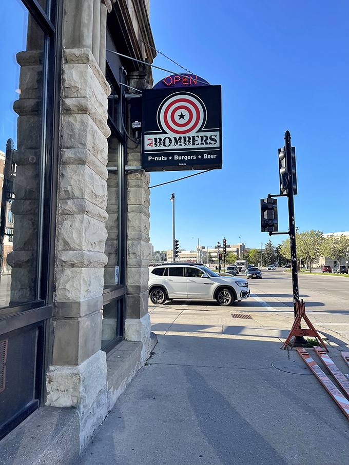 Buckle up for a tasty adventure! AJ Bombers turns dinner into a delicious thrill ride.