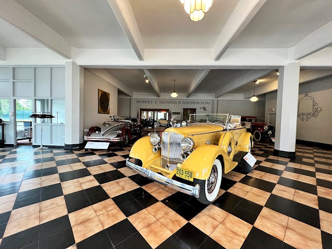 Park your modern ride and immerse yourself in the golden age of motoring. It's a first-class ticket to automotive nostalgia.