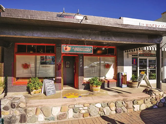 Fortress of flavor in the heart of Cottonwood! Arizona Stronghold proves you don't need a DeLorean to time-travel &ndash; just a good glass of red.