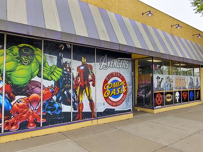 Step inside this comic book casbah and prepare for a feast of four-color delights. It's an oasis for your inner child!