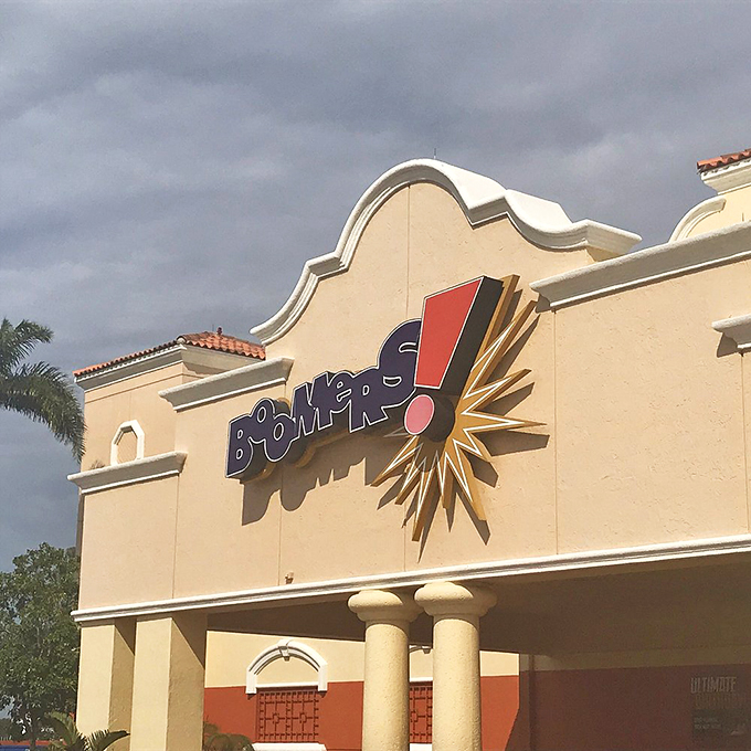 Highway happiness ahead: Boomers' sign signals the end of backseat boredom and the start of memory-making mayhem.