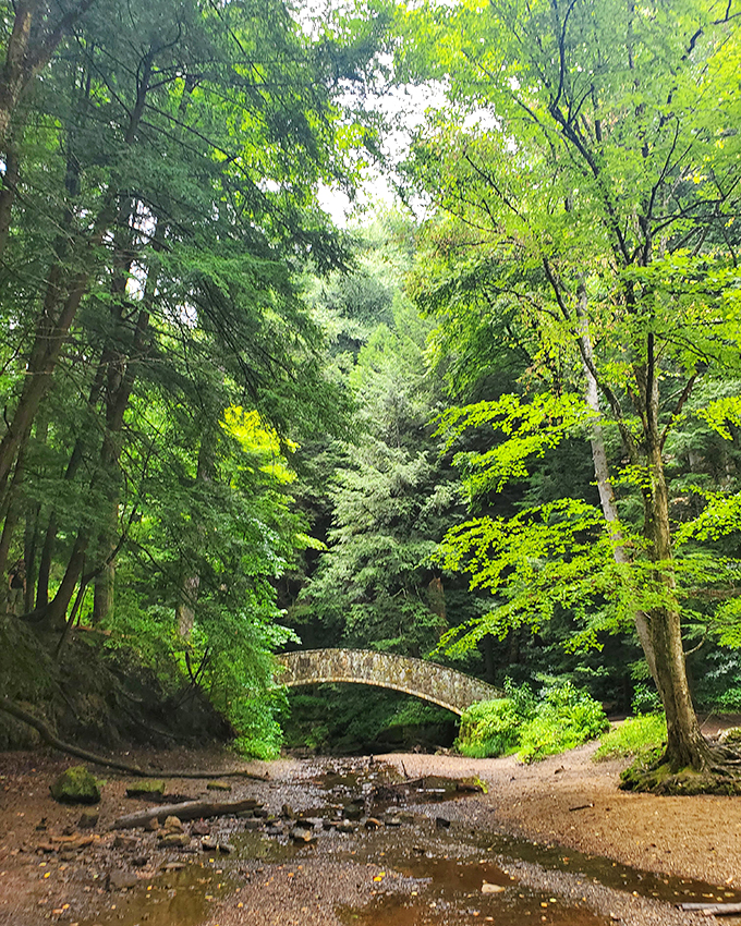 "Fat Woman's Squeeze" at Cantwell Cliffs: Where claustrophobes face their fears and everyone else questions their pie consumption.