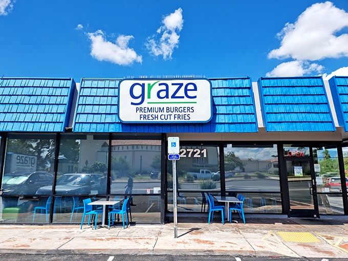 Build-a-burger workshop! Graze lets you play mad scientist with premium ingredients &ndash; no lab coat required.