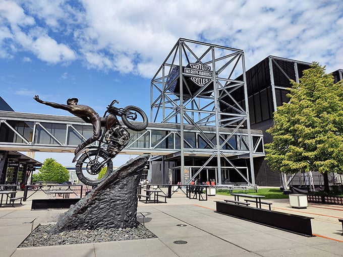 Chrome dreams: Bike buffs and novices alike will get their motors running at this two-wheeled wonderland.